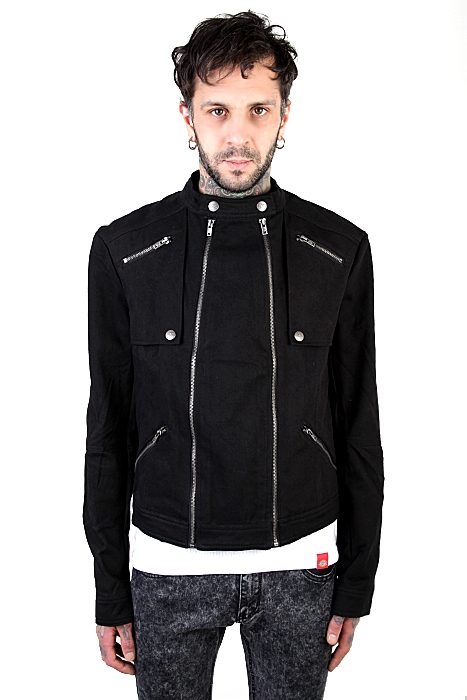 BD7598M Jacket Autobahn Black - Shock Store