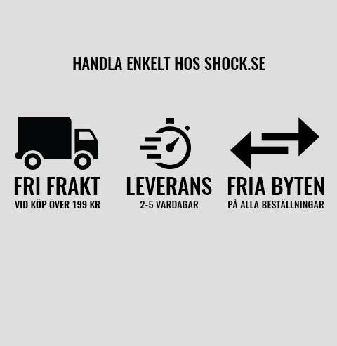Shock - Din alternativa webbshop | Fri frakt över 199 kr & Fria byten