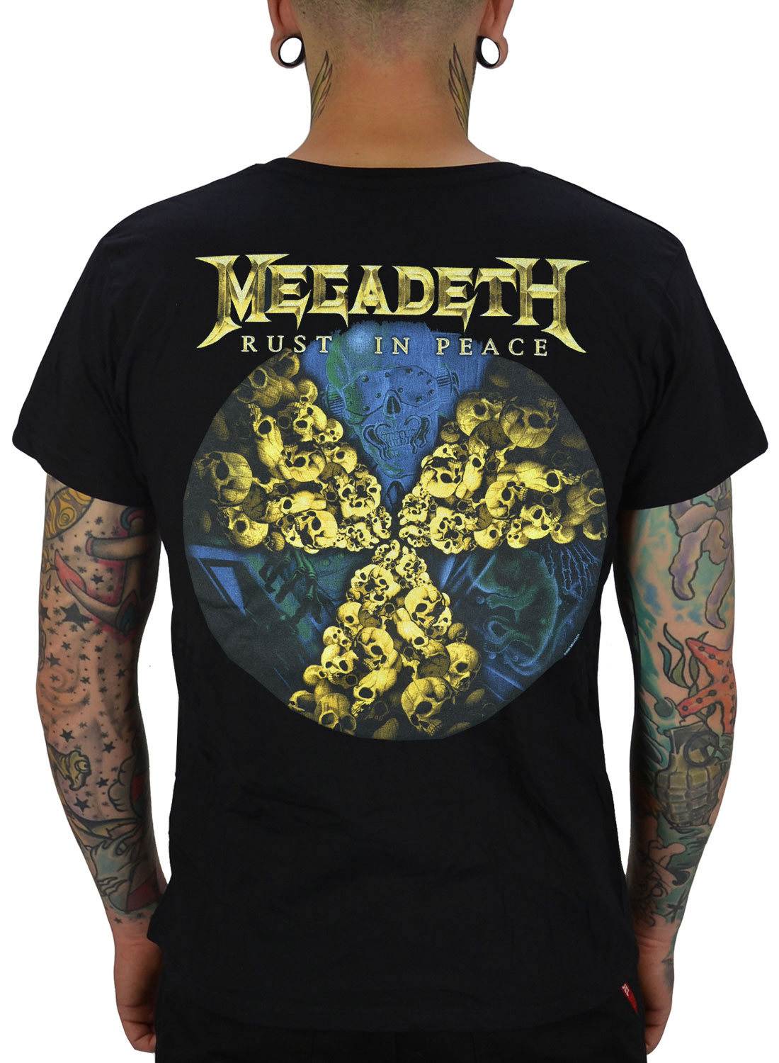 Megadeth Rust In Peace T-shirt är en officiell merchandise t-shirt